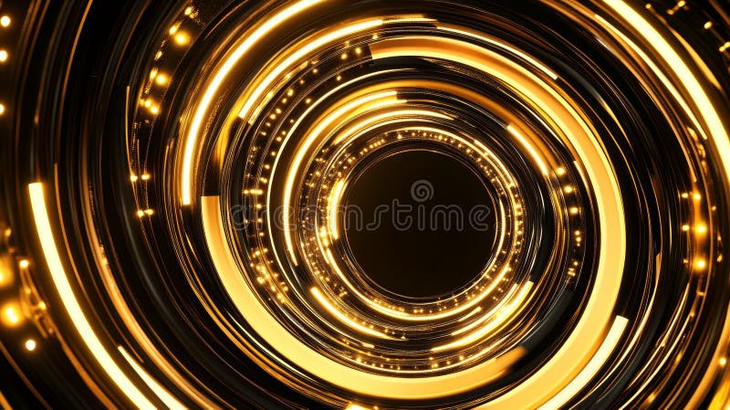 Modern Digital Interface with Bright Elements and a Detailed Design ...