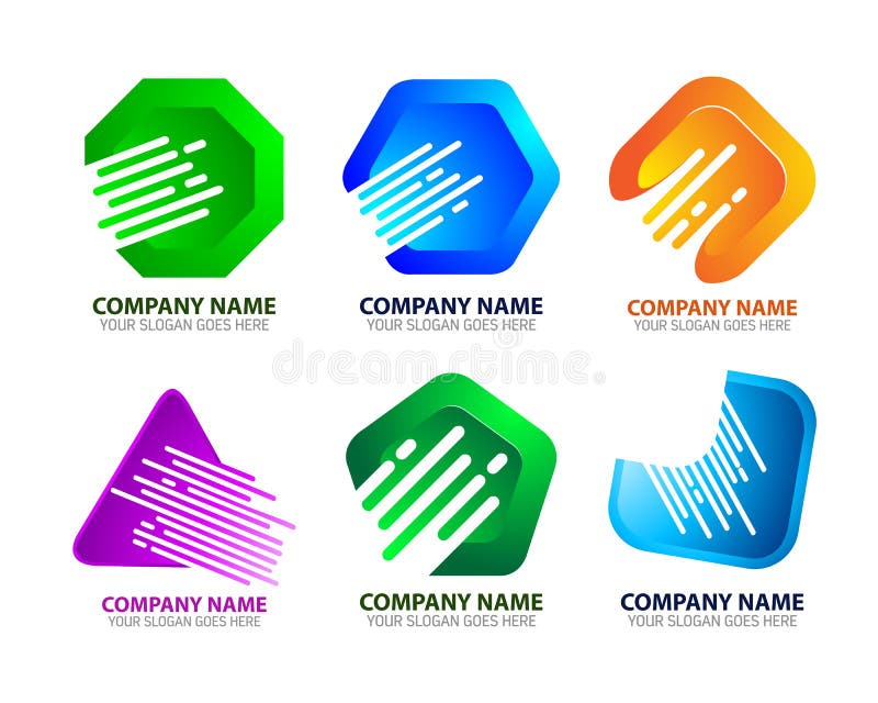 Modern Digital Internet Connection Logo Icon Stock Vector ...