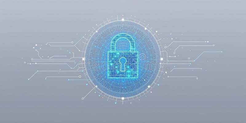 Modern Digital Lock PNG for Website Design a Secure Stylish Web Element ...