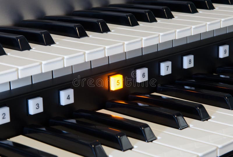 Modern digital organ stock illustration. Illustration of arts - 42643432