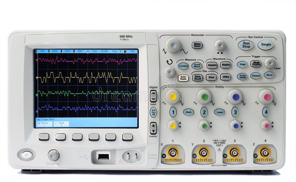 Modern Digital Scope stock image. Image of equipment - 12107125