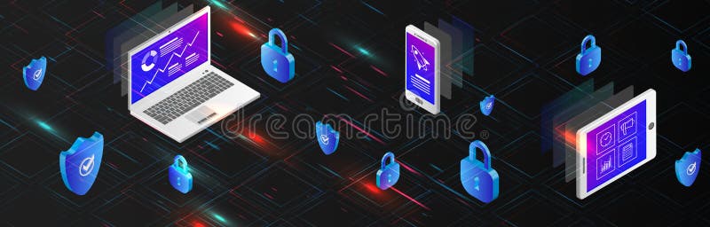 Modern Digital Security and Network Protection. Cybersecurity for ...