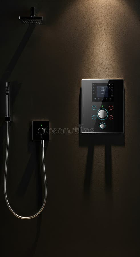 Modern Digital Shower Control Panel Stock Photos - Free & Royalty-Free ...