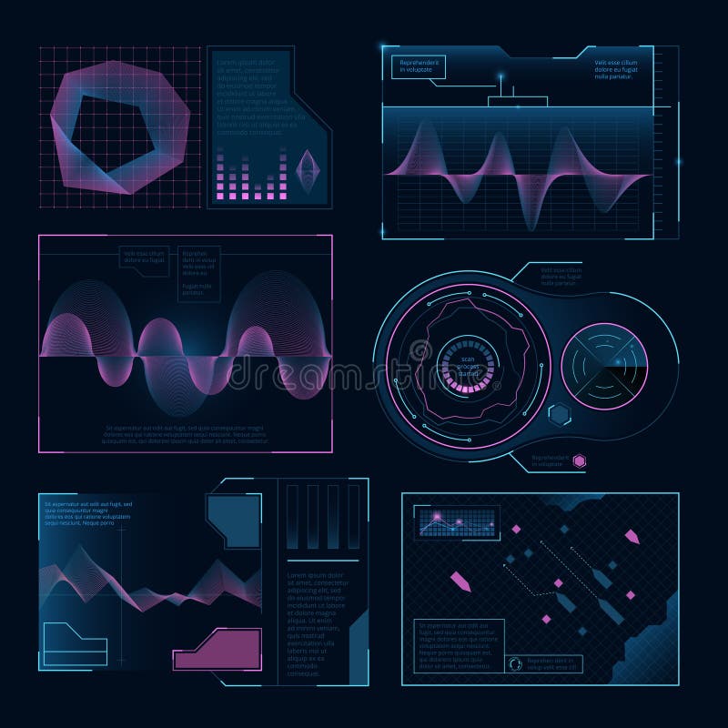 Modern Digital Symbols of Web Ui. Vector Pictures Set for Design ...