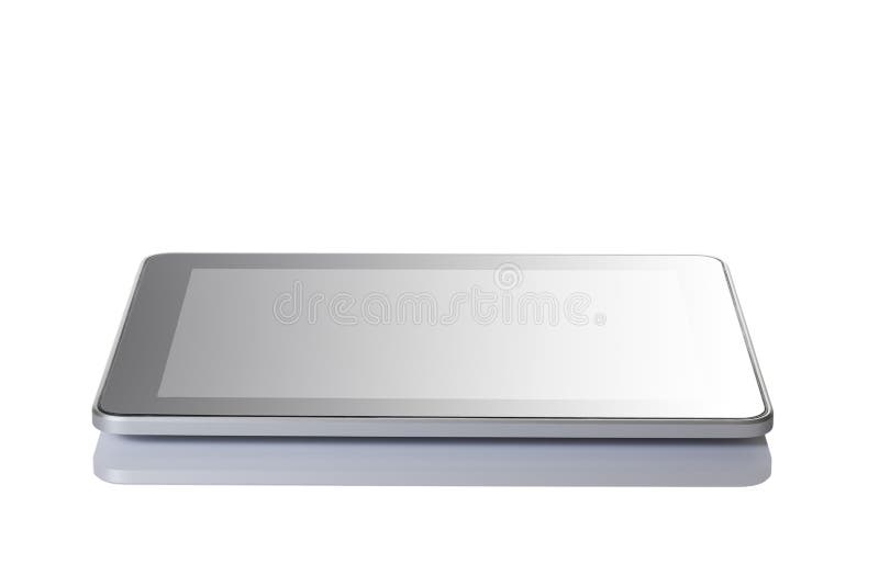 Modern digital tablet pc. stock image. Image of hand - 25771299