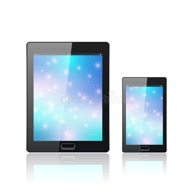 Modern Digital Tablet PC. Medical Design. Scientific Vector ...