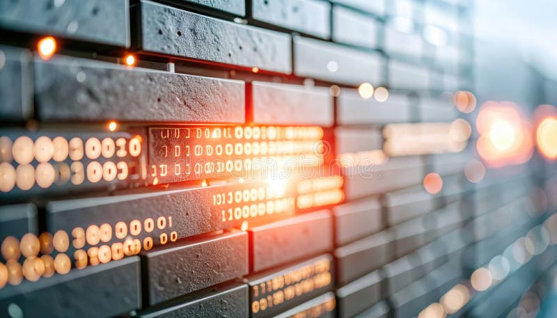 Programming Computer Technology Digital Background Stock Illustrations ...