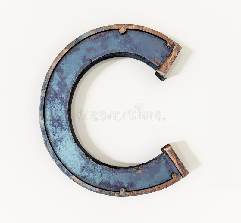 A Modern Digital Typography Design Features a 3D Alphabet Font with an ...