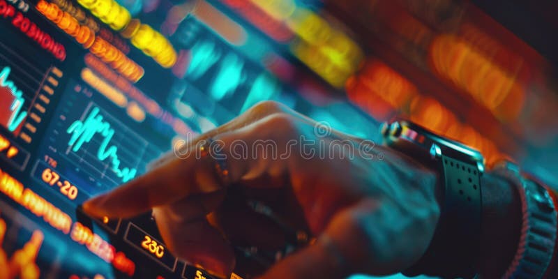 Discover a Futuristic Digital Watch with Neon Elements for a ...