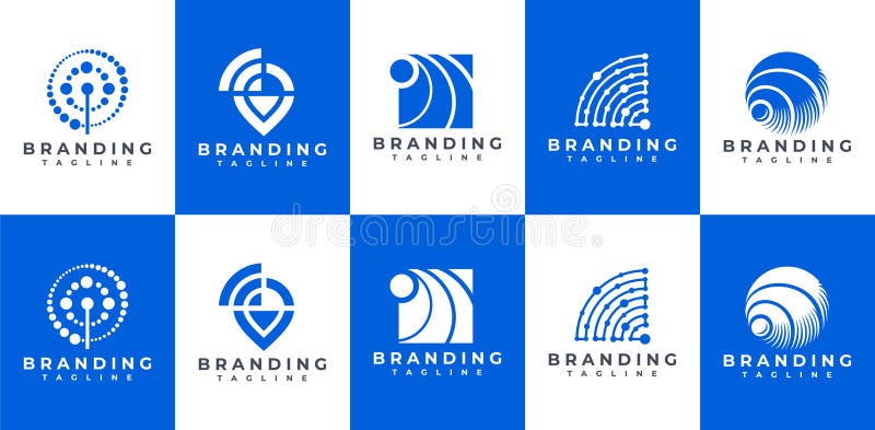Modern Digital Wifi Connection Logo Design. Technology Wifi Wireless ...
