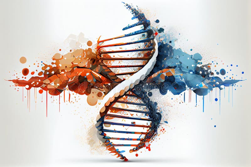 Modern Molecule Structure As Concept in Microscope Detail Stock ...