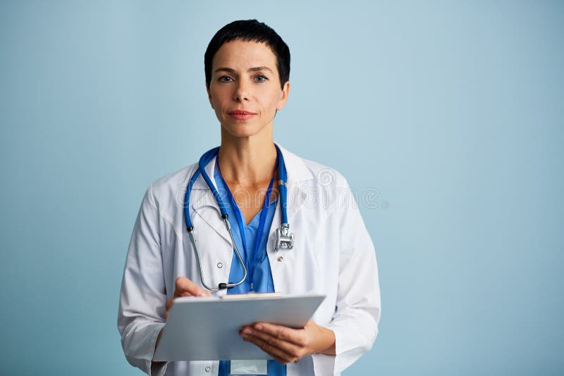 Modern doctor stock image. Image of obstetrician, diagnose - 79861079