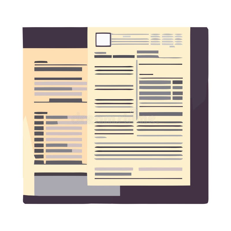 Modern document files icon stock vector. Illustration of file - 275113422