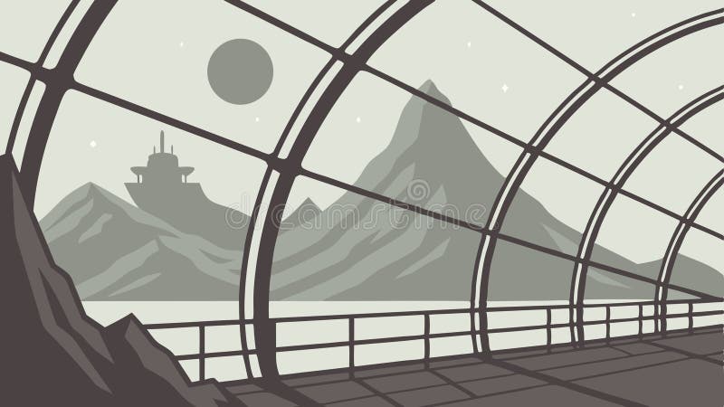 Dome Interior View Illustration Stock Illustrations – 211 Dome Interior ...