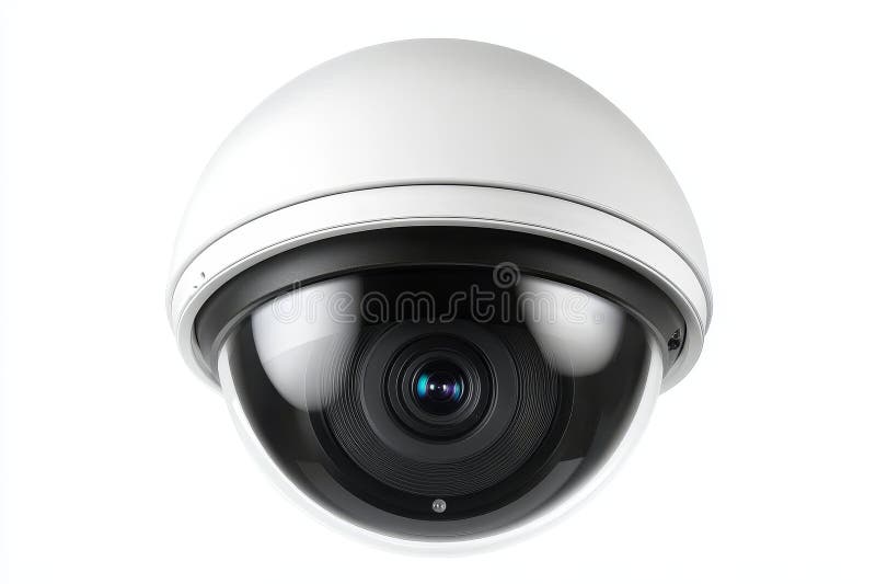 Modern Dome Surveillance Camera Featuring Sleek Design and High ...