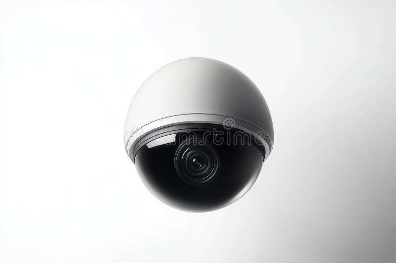 Modern Dome Surveillance Camera Featuring Sleek Design and High ...
