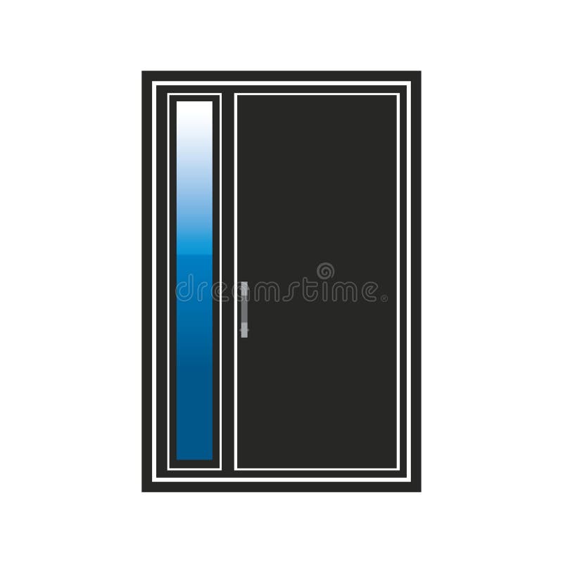 Modern Doors Front Entrance Doors House Vector Stock Vector ...