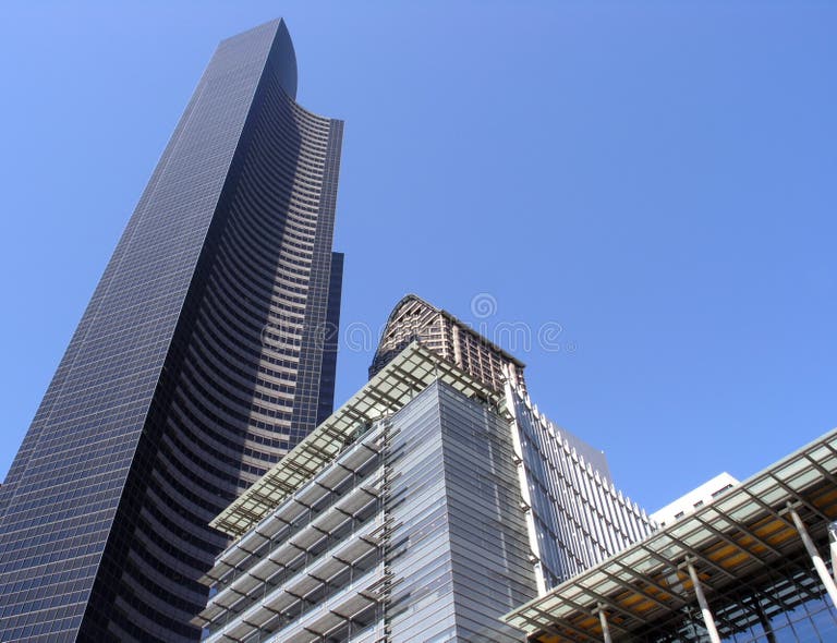 Modern Downtown stock image. Image of hall, funky, city - 214737