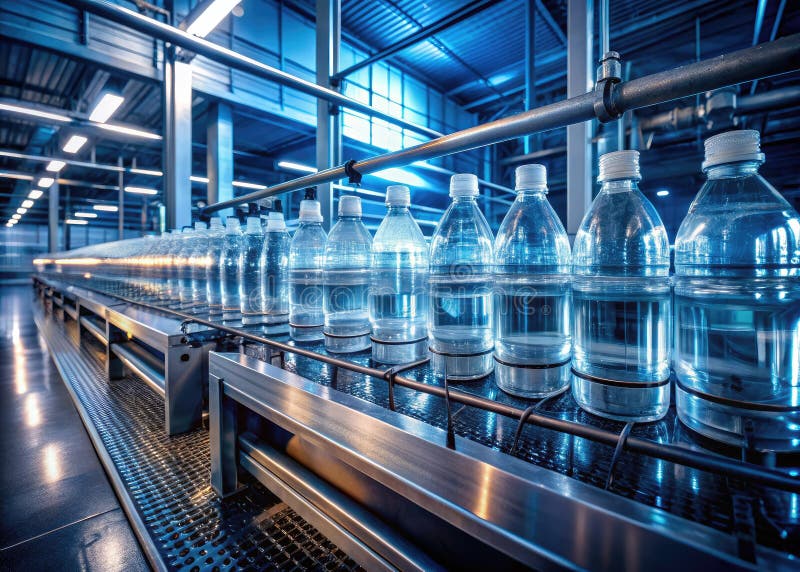 Modern Drinking Water Production Line Efficient Bottling Process for ...