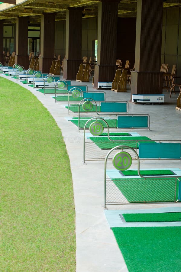 Modern driving range stock image. Image of play, bounce - 31146607
