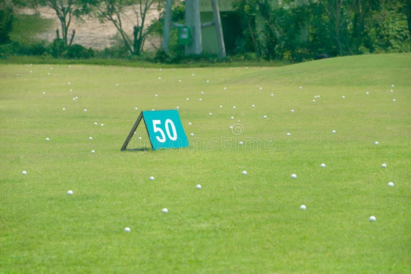 Modern driving range stock photo. Image of sport, activity - 31146610