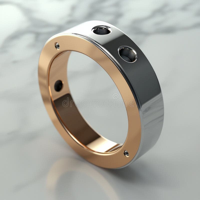 Modern Dual Tone Smart Ring Stock Photos - Free & Royalty-Free Stock ...