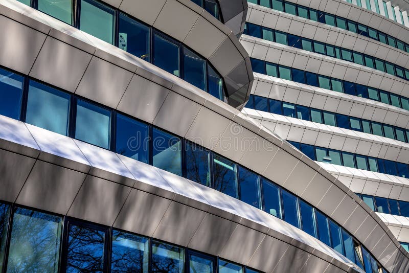 Modern Dutch Design Architecture Stock Photo - Image of dutch, curved ...