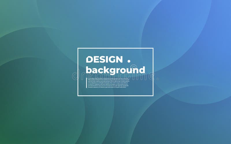 Modern Dynamic Blue Green Circle Shape Shadow and Light Dimension ...