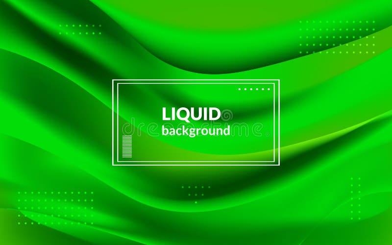 Modern Dynamic Green Liquid Color Abstract Mesh Wavy Texture Background ...