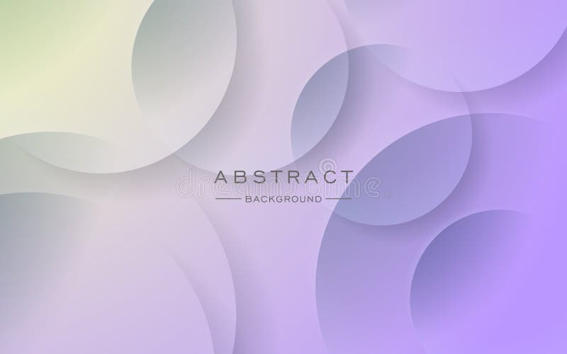 Modern Dynamic Purple Soft Circle Shape Shadow and Light Dimension ...