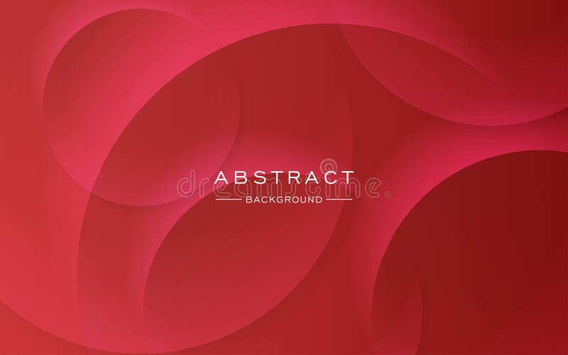 Modern Dynamic Red Circle Shape Shadow and Light Dimension Background ...