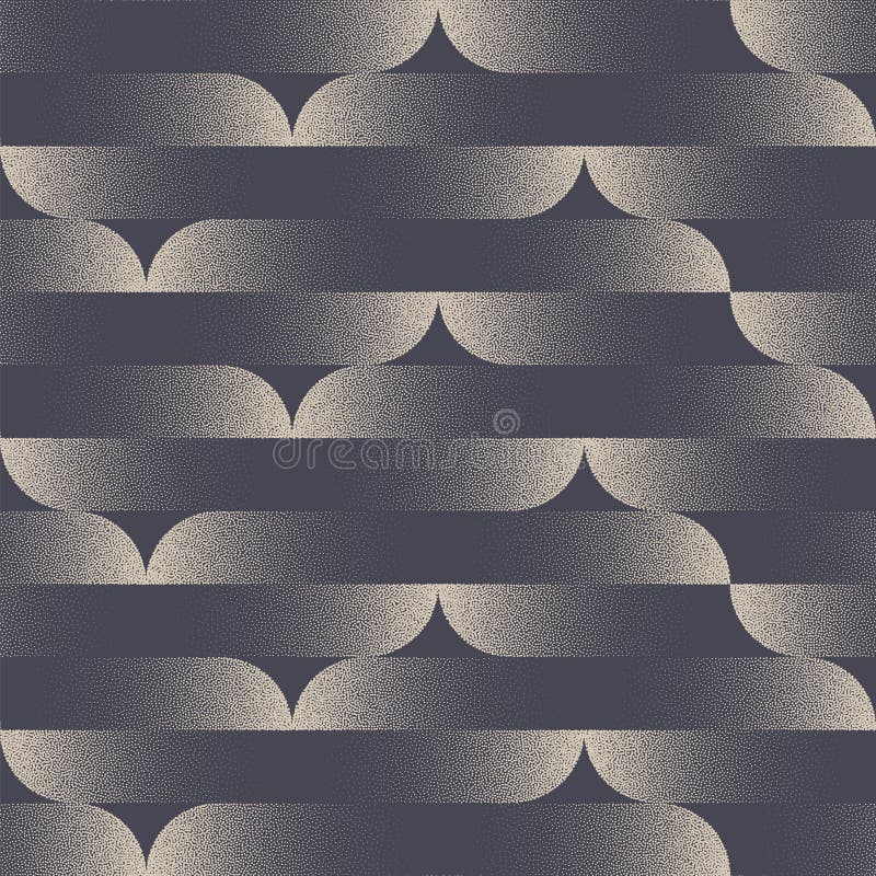 Modern Dynamic Seamless Pattern Trend Vector Dotwork Cool Abstract ...