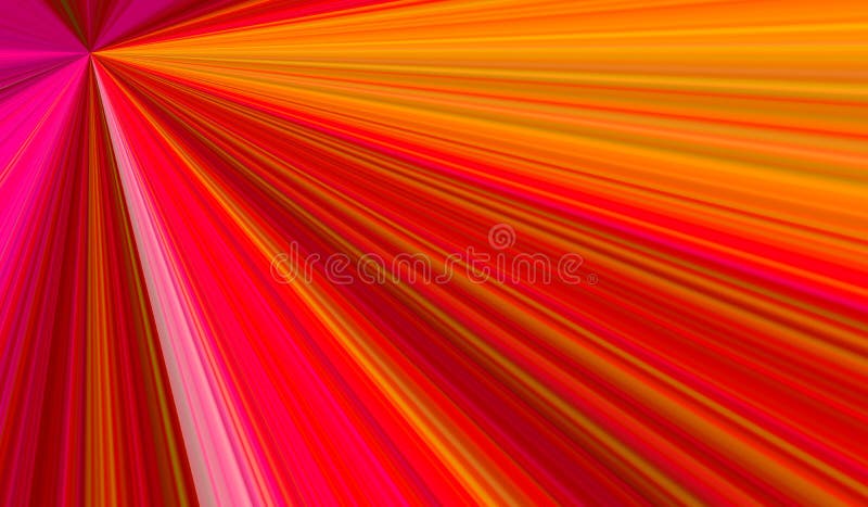 Rainbow Color 3D Stripes Effect Abstract Background Stock Illustration ...