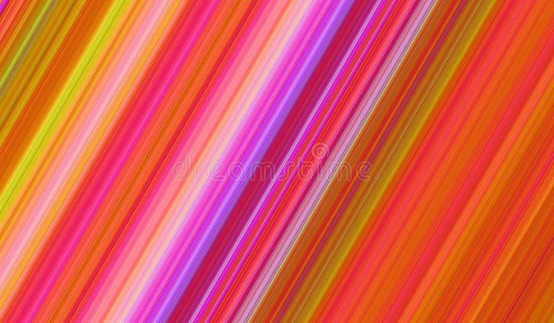 Rainbow Color 3D Stripes Effect Abstract Background Stock Illustration ...