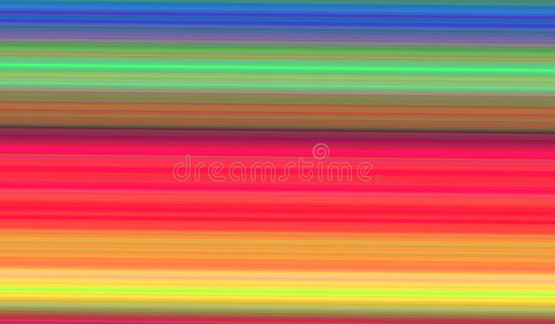Rainbow Color 3D Stripes Effect Abstract Background Stock Illustration ...