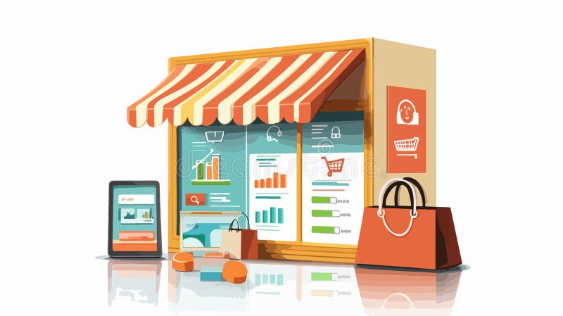 Modern E-commerce Storefront with Diverse Product Listings and Showcase ...