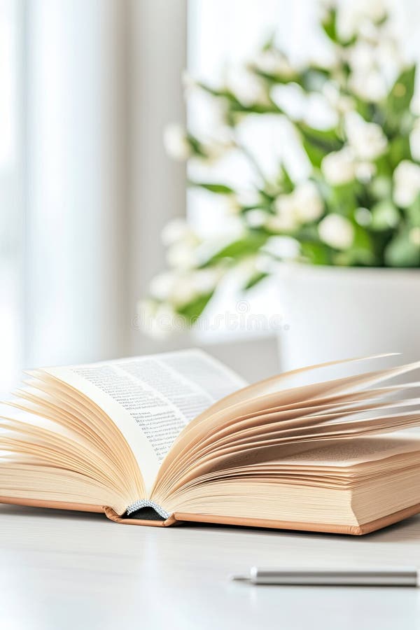 Modern E Reader on Minimalist Desk Enhancing the Reading Experience in ...