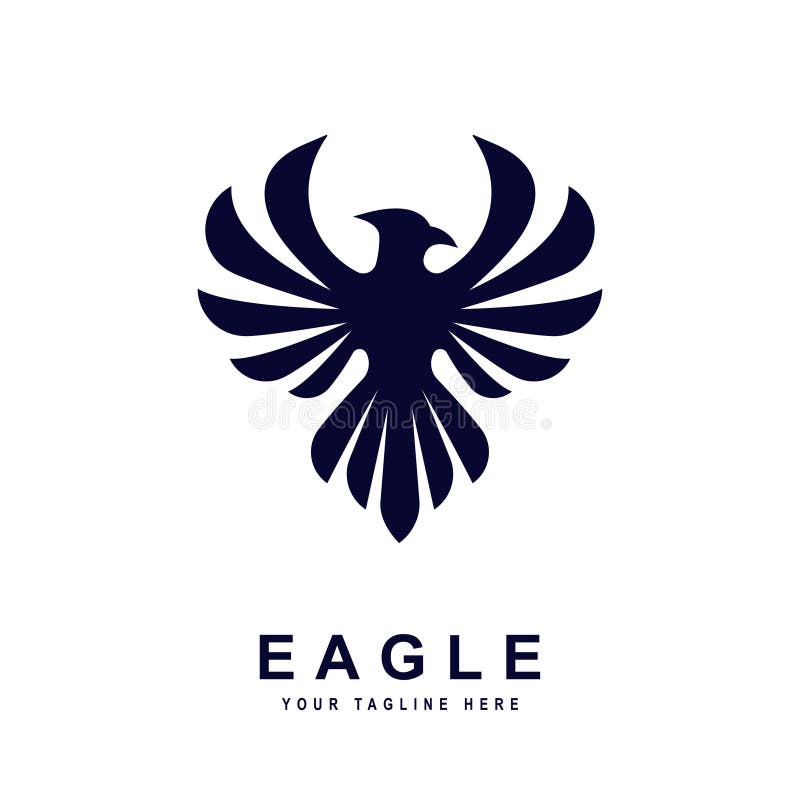 Modern Eagle Mascot Logo Design Stock Vector - Illustration of freedom ...