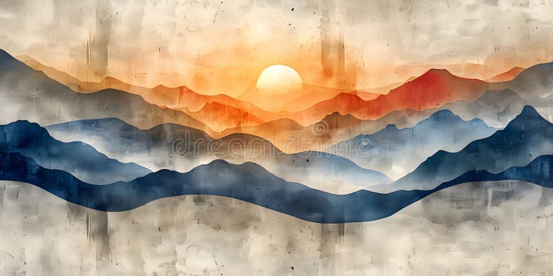 Modern Earth Background Illustration with Minimalist Text Overlay Stock ...