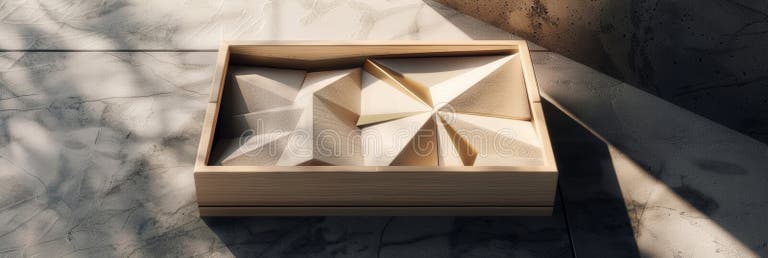 A Modern and Edgy Jewelry Box with Triangular Outs and a Geometric Grid ...