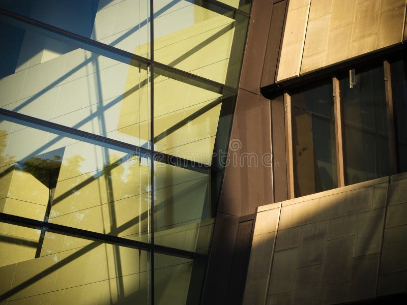Modern Edinburgh Architecture Stock Image - Image of architecture ...