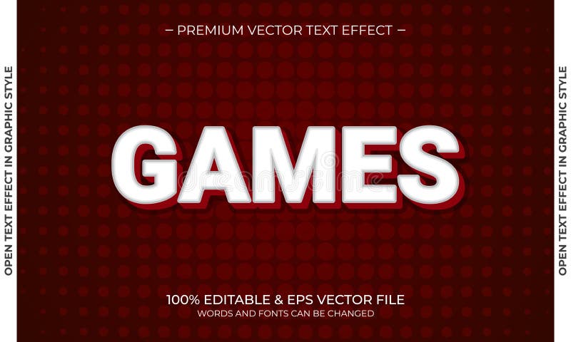 Modern Editable Text Style Effect. Editable Font Style Stock Vector ... Modern Editable Text Style Effect. Editable Font Style Stock Vector ...