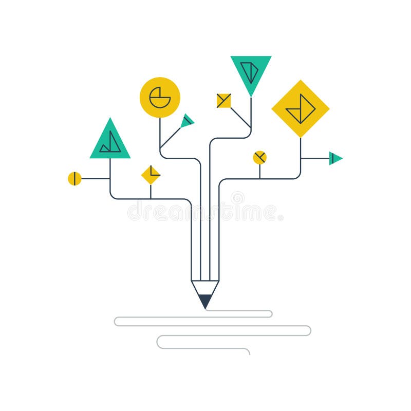 Modern Education Concept, Writing School Classes, Knowledge Learning ...