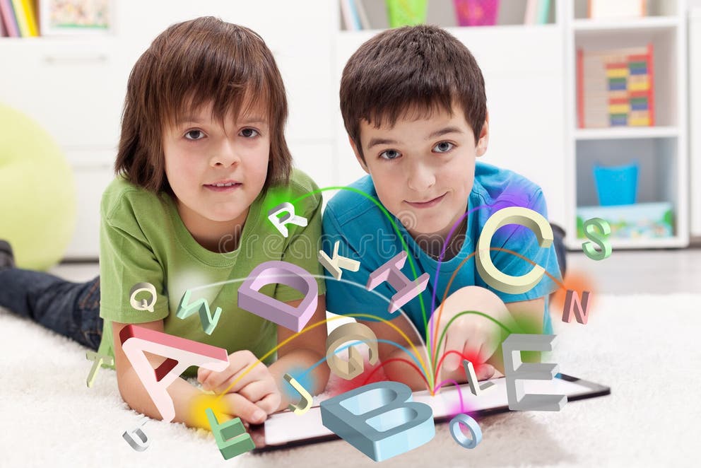 Modern Education and Online Learning Possibilities Stock Photo - Image ...
