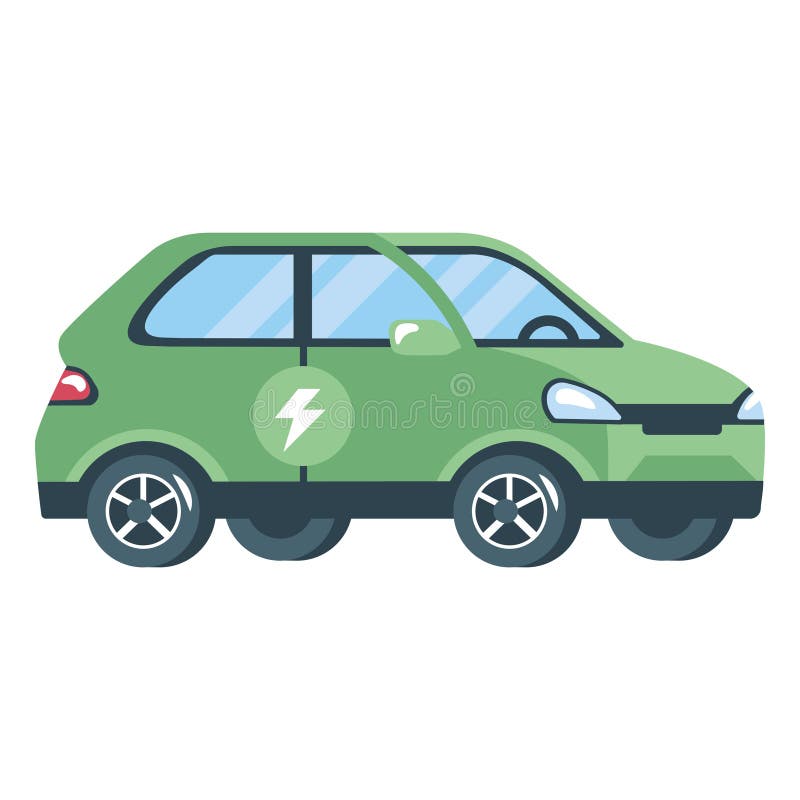 Modern Electric Car Technology Stock Vector - Illustration of vehicle ...
