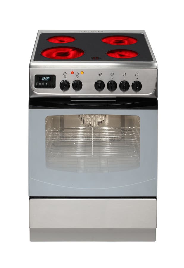 Modern electric cooker stock image. Image of food, home - 42426801