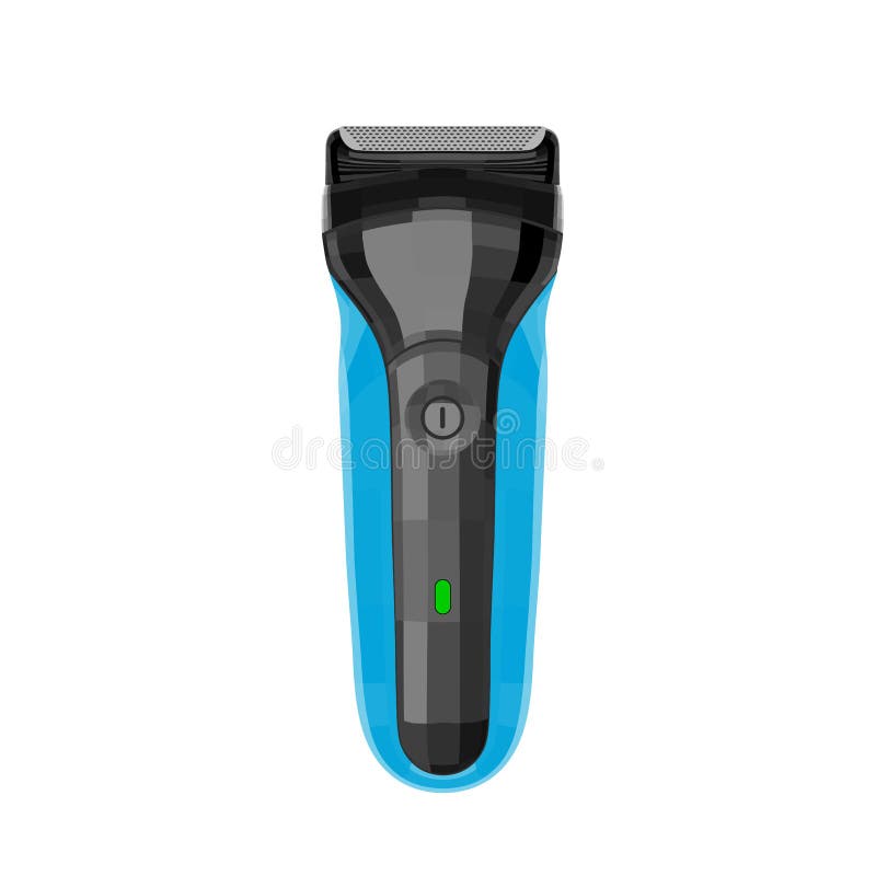 Electric Razor in Vector.Modern Electric Razor Vector Illustration ...