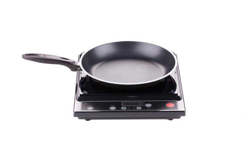 Modern Electric Stove Surface. Stock Photo - Image of burn, close: 43206414