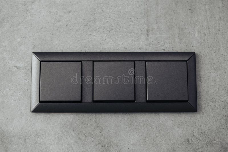 Modern Electrical Anthracite Power Socket and Plug Switched Waterproof ...