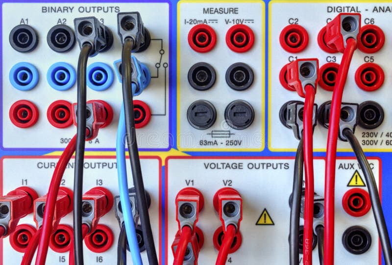 Commissioning Automatic Control Modern Equipment Stock Photo - Image of ...